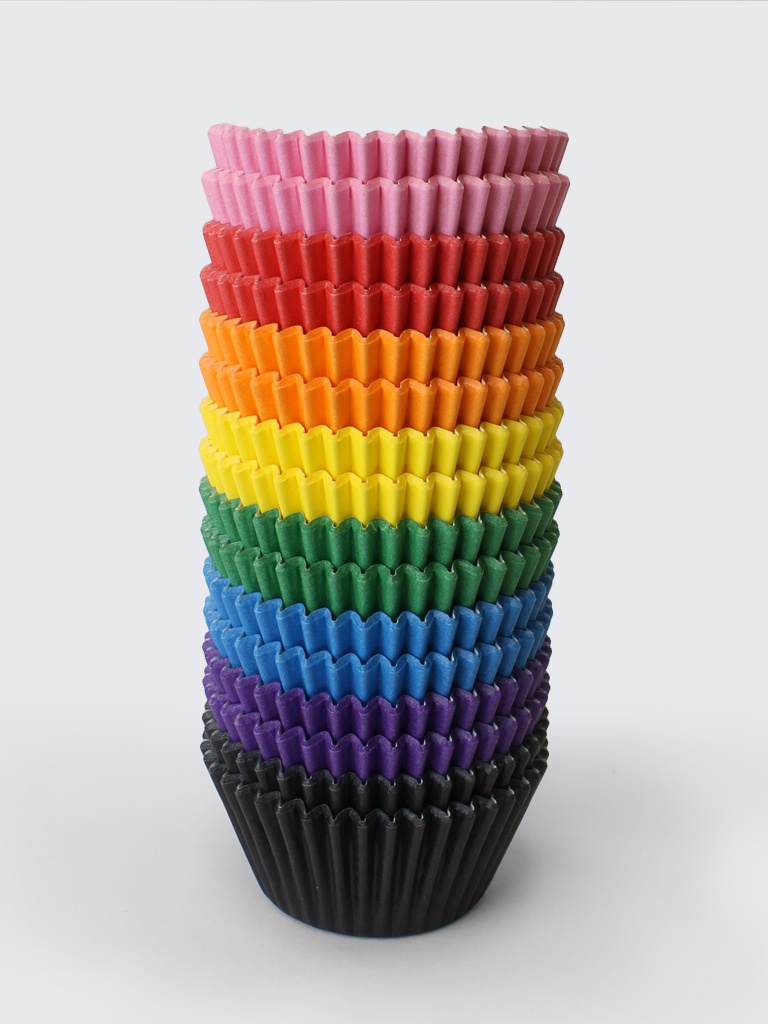 Cupcake Cases Multicoloured Cake Case Cupcake Cases Multicoloured Cake Case