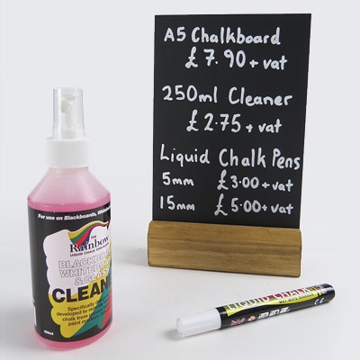 Liquid Chalk Pens | Cleaner