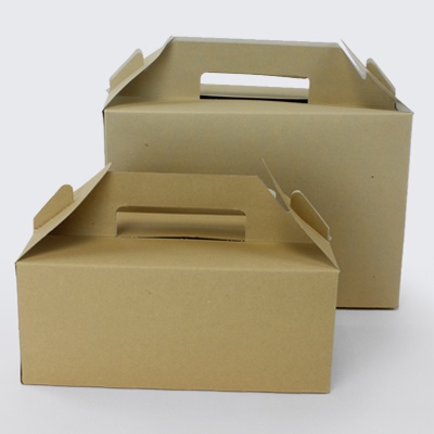 Kraft Carry Packs / Meal Boxes